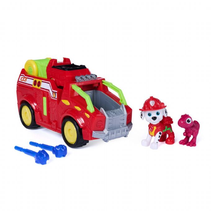 Paw Patrol Film 3 Dino-kjøretøy Marshall - Paw Patrol Biler Figurer ...