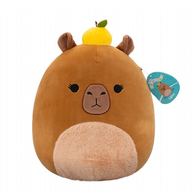 Squishmallows Lijjian The Capybara 30cm - Squishmallows teddybjørner ...