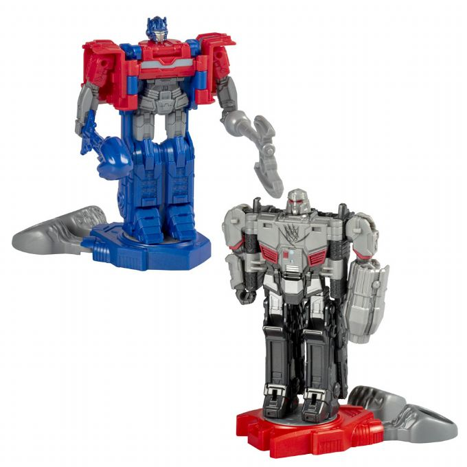 Transformers One Robot Battlers 2-pack - Optimus Prime vs Megatron ...