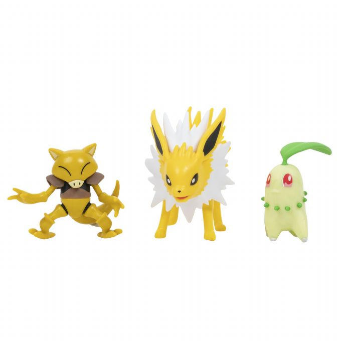 Pokemon Battle Figure 3 pack Jolteon - Pokemon Battle Pack figurer 2349 ...